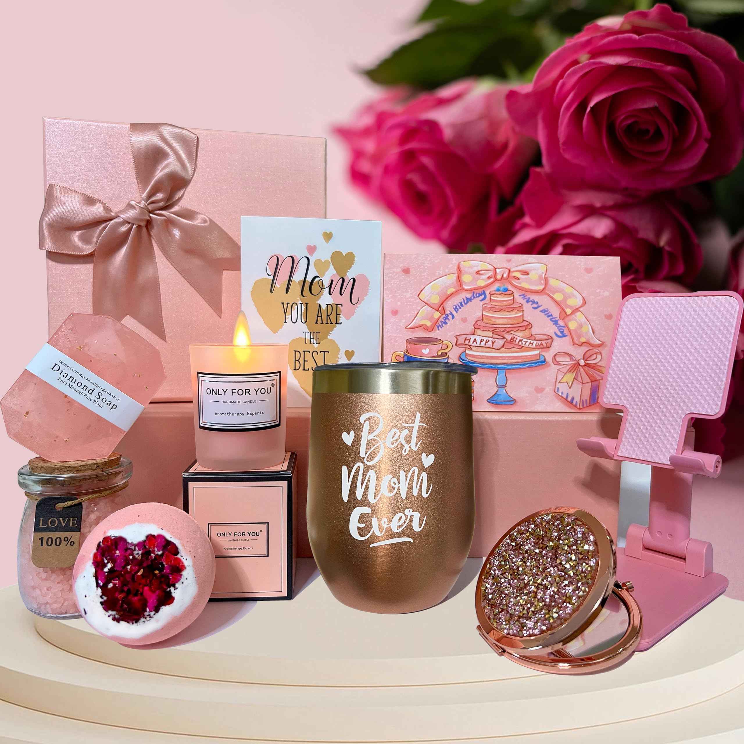 Amazon.com : Premium Bath and Body Gift Basket Set for Men - Sandalwood ...