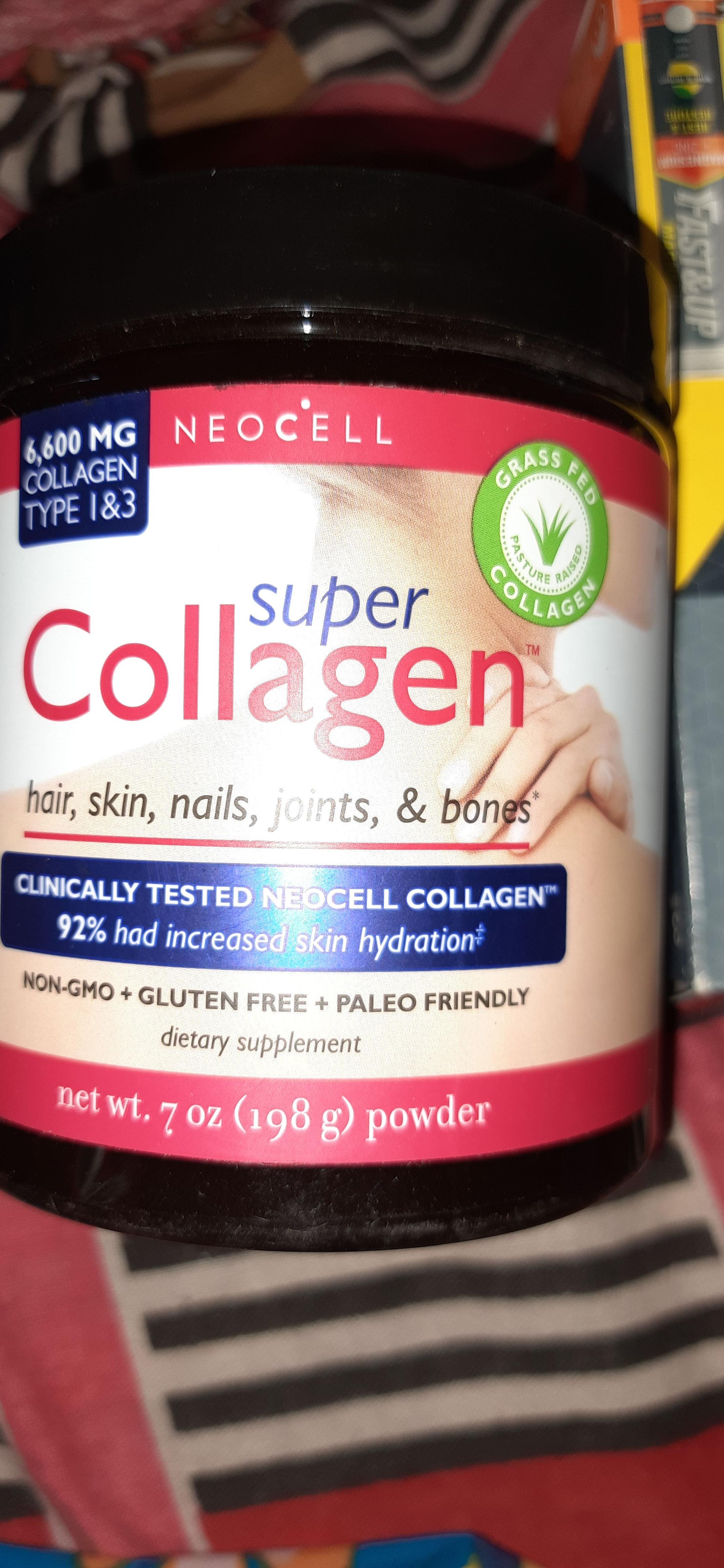 Neocell Laboratories,Super Collagen Peptides Powder (7 Oz,1 Count,20 ...