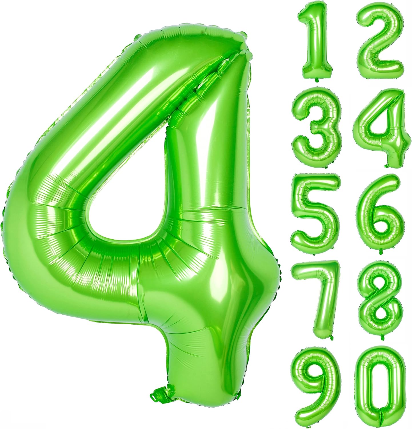 40 Inch Green Large Numbers 0 9 Birthday Party Decorations Helium Foil 40 Inch Green Large Numbers 0 9 Birthday Party Decorations Helium Foil