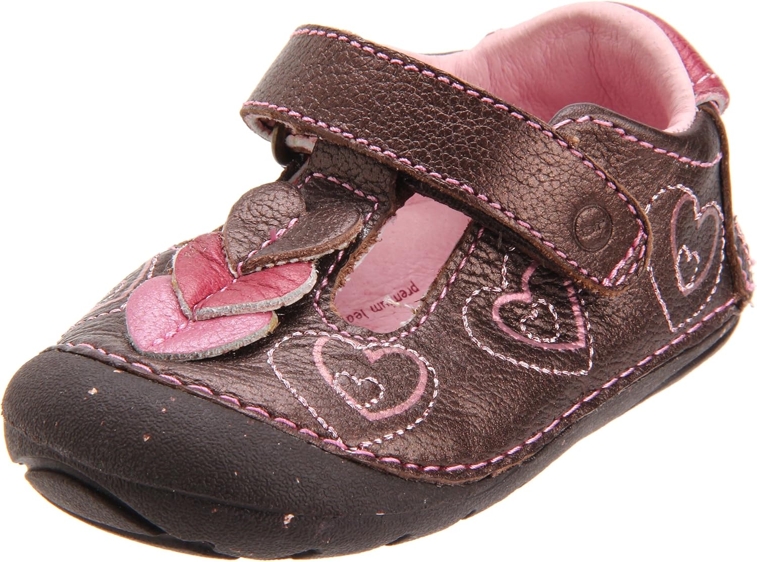 Amazon.com: Stride Rite SRT SM Ava First Walkers (Infant/Toddler),Dark ...
