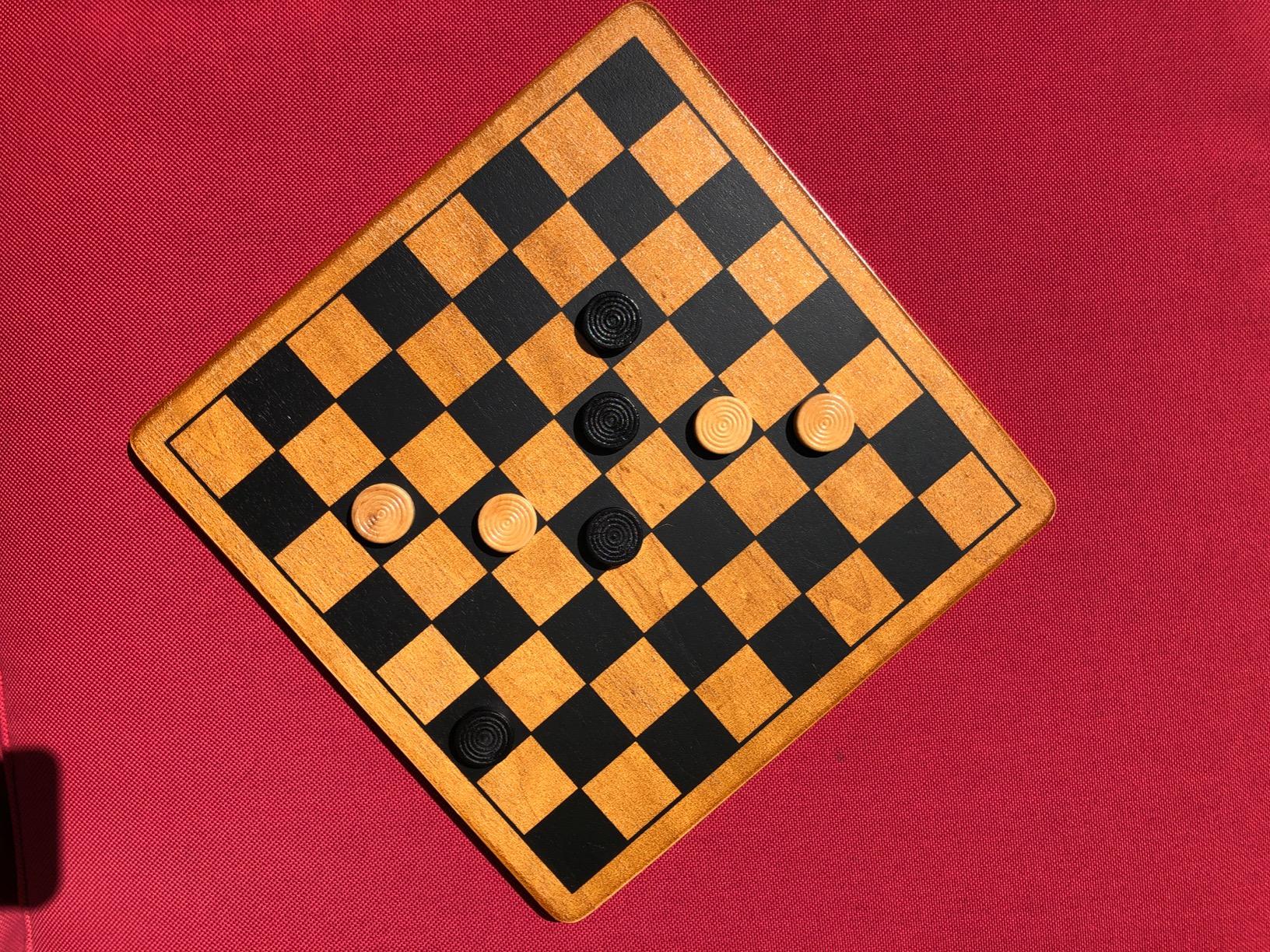 Spinmaster 6033145 Wooden Checkers and Noughts and Crosses : Amazon.co ...