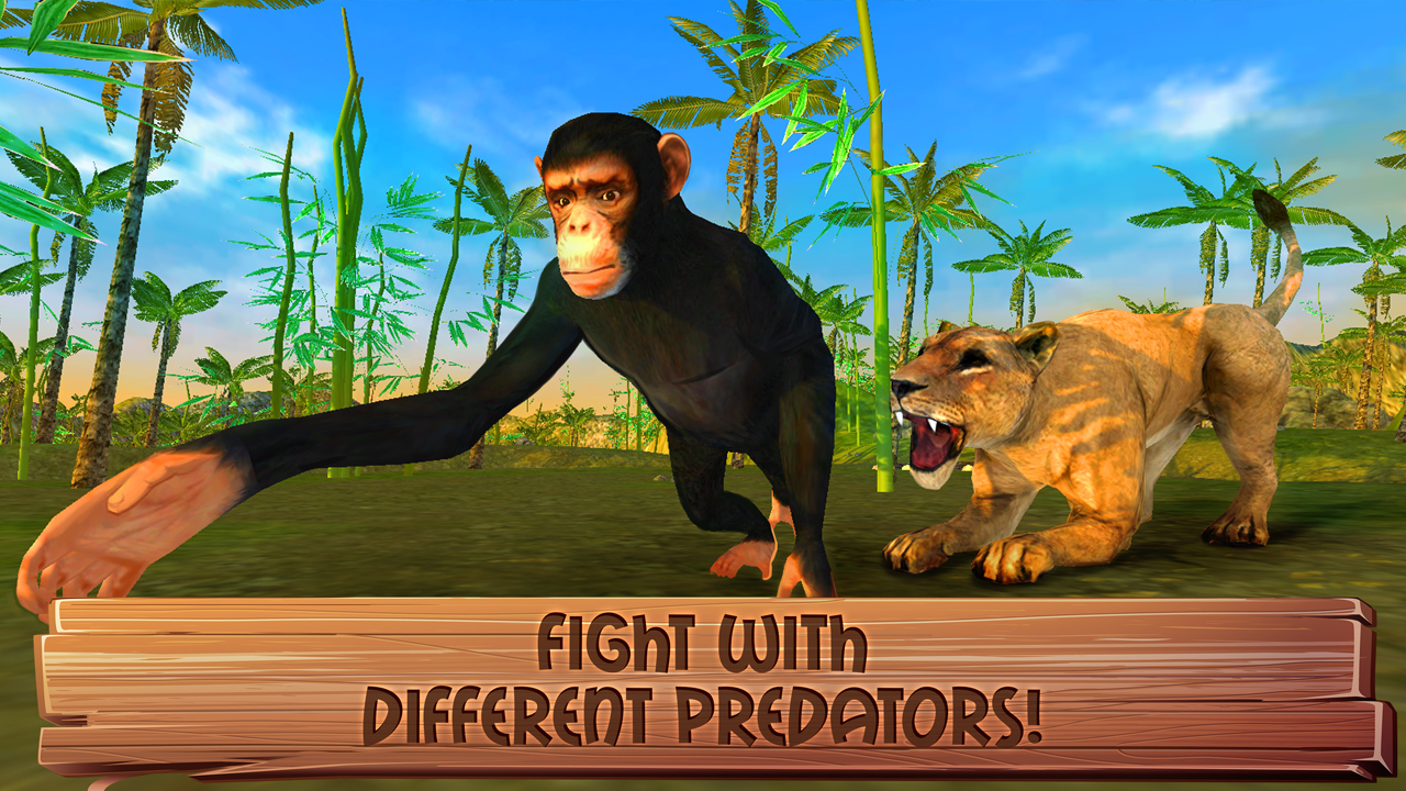Chimpanzee Jungle Monkey Simulator 3D - App on Amazon Appstore