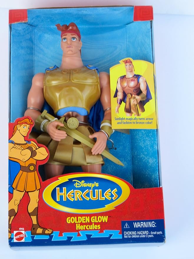 Amazon.com: Disneys Golden Glow Hercules : Toys & Games