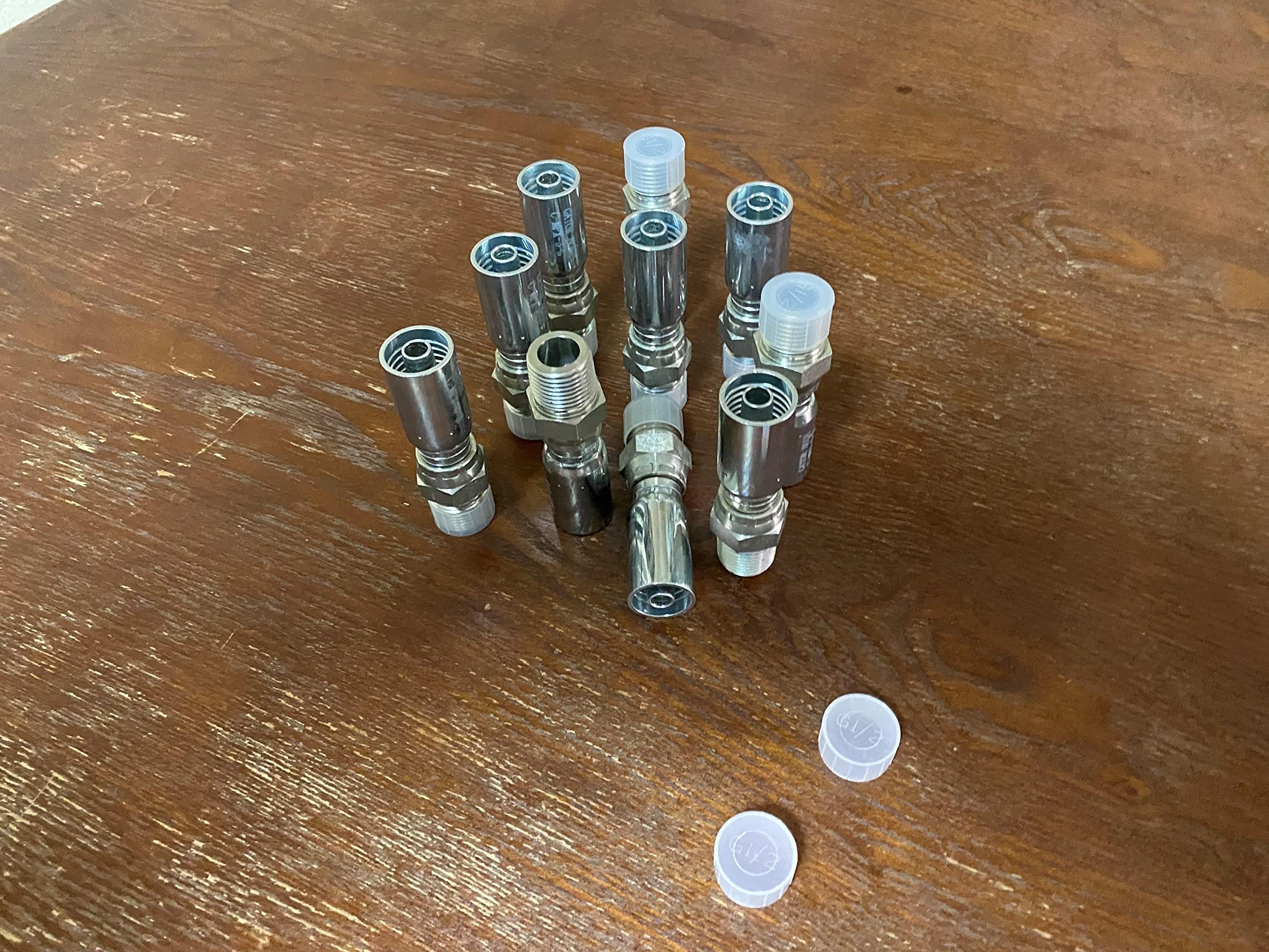 Amazon.com: Gator Hose PK) MPX-06-06 Hydraulic Hose Crimp Fittings 3/8 ...