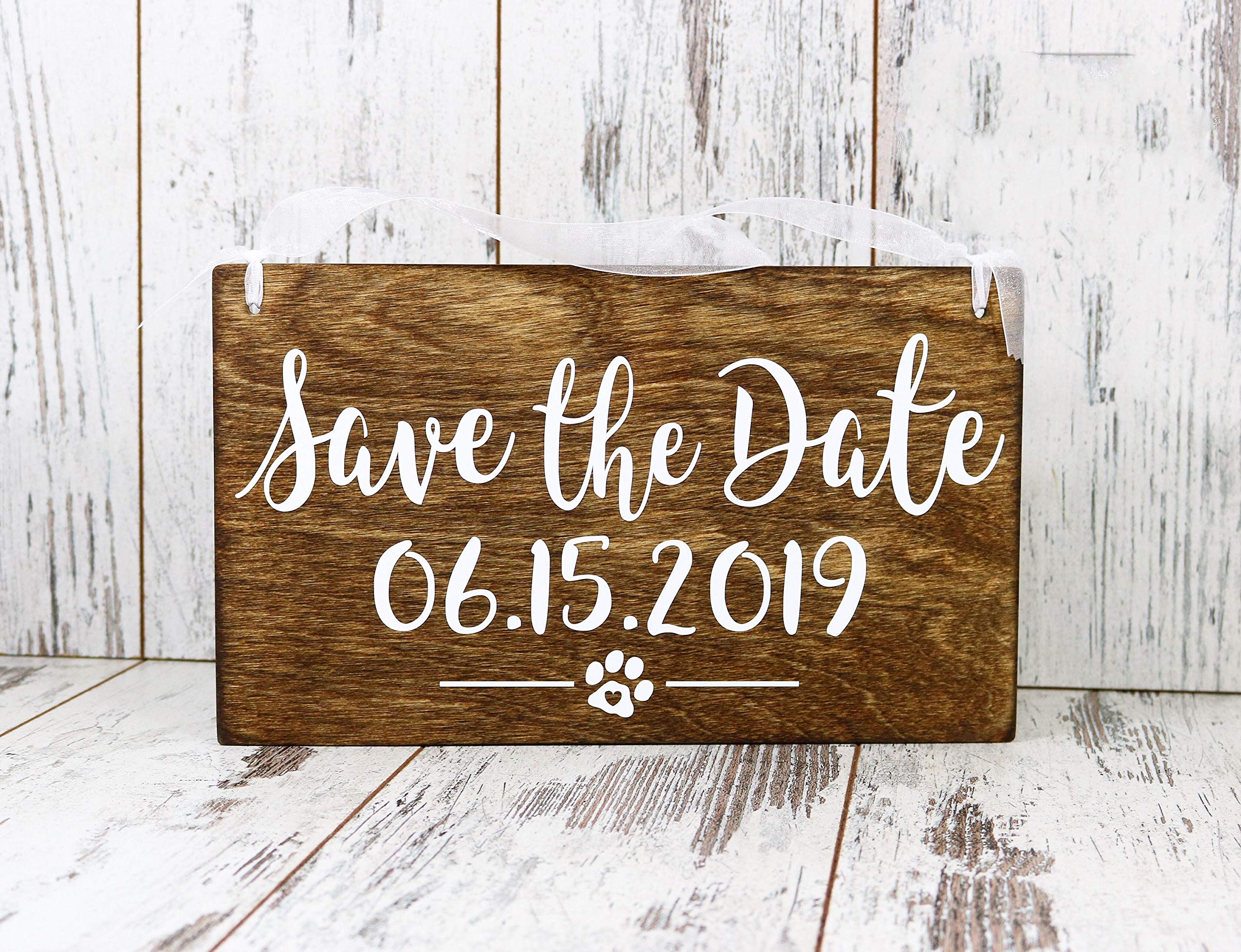 Date Engagement Signs Save The Date Signs – Bee And Bunny Designs