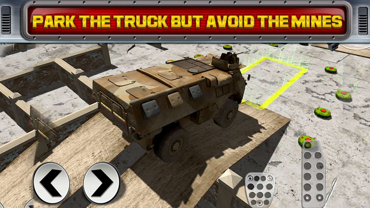 3D Mine Field Trucker Parking Simulator - Real Modern Truck Run Car ...