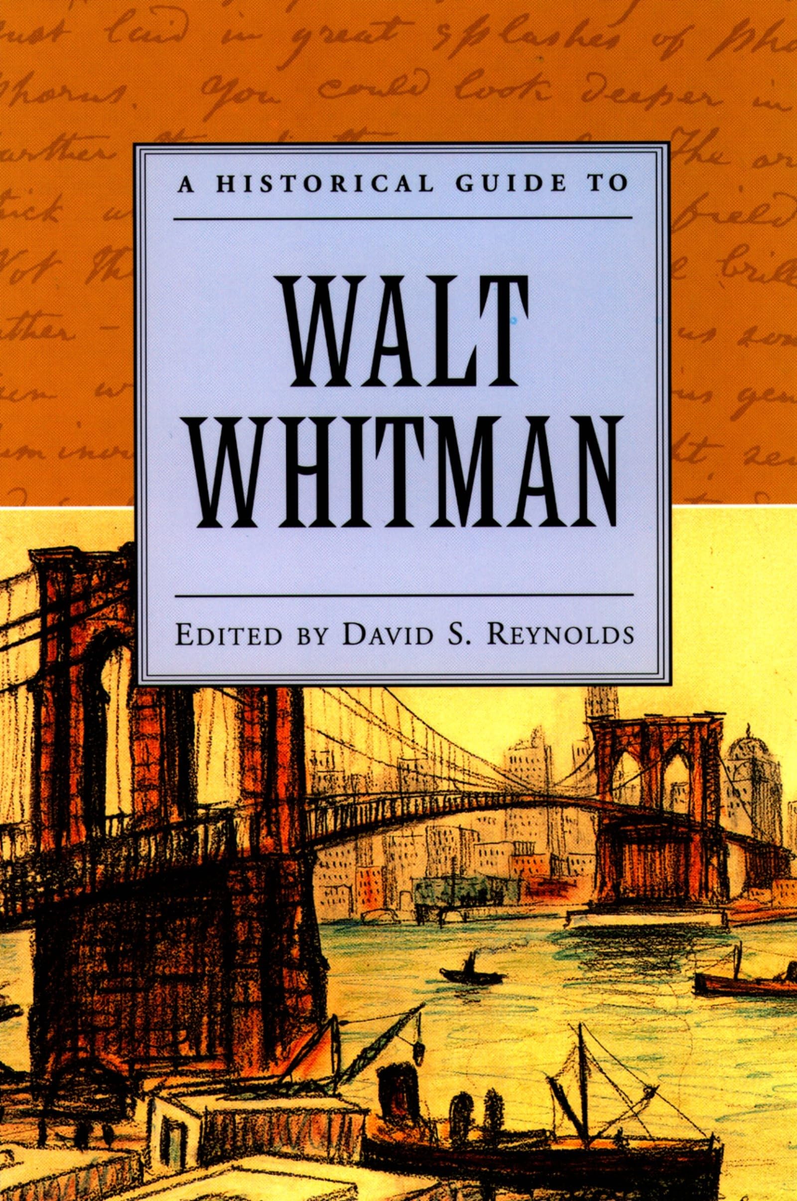 Amazon.com: A Historical Guide to Walt Whitman (Historical Guides to ...