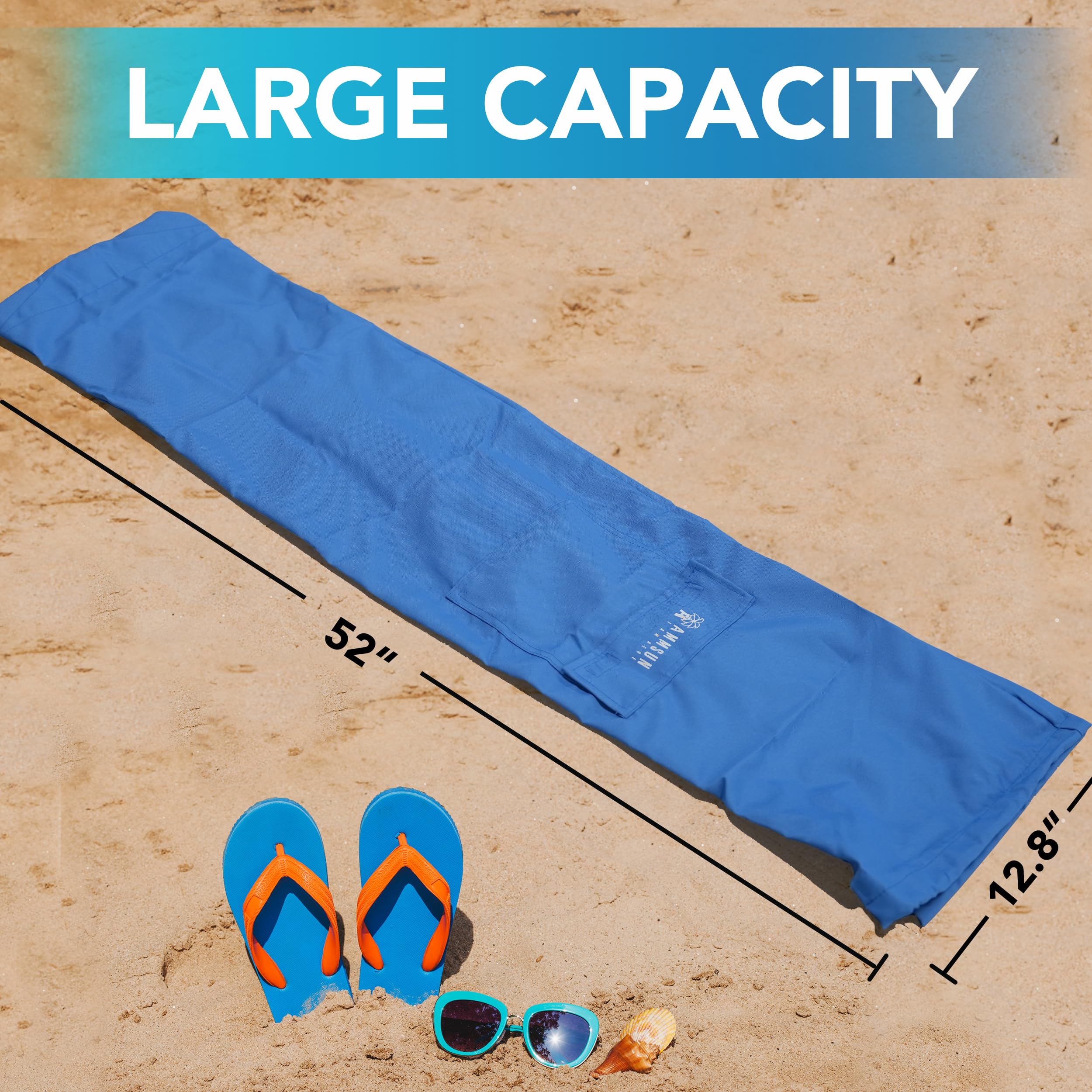 Snapklik.com : AMMSUN Commercial Grade Heavy Duty Beach Umbrella Carry ...
