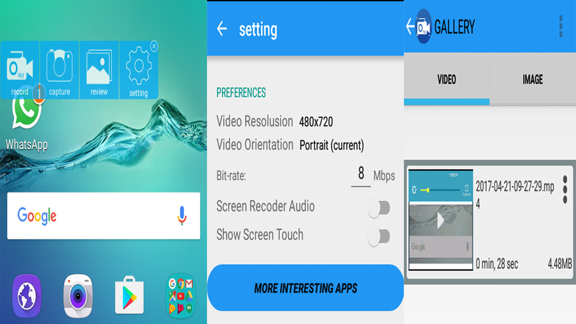 Record Screen Video - App on Amazon Appstore