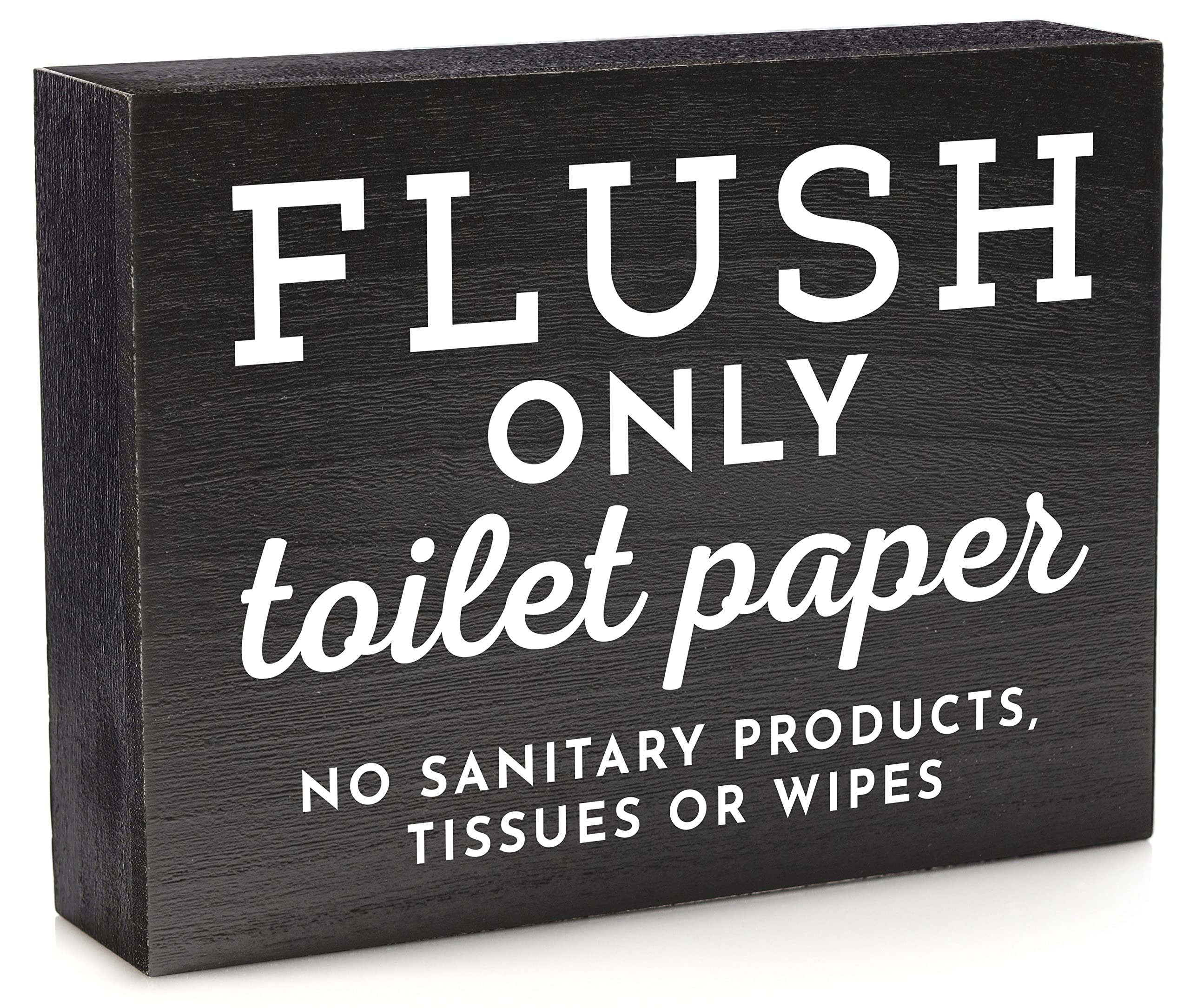 Bathroom Signs Flush Toilet Classic Framed Plus Please Flush Toilet