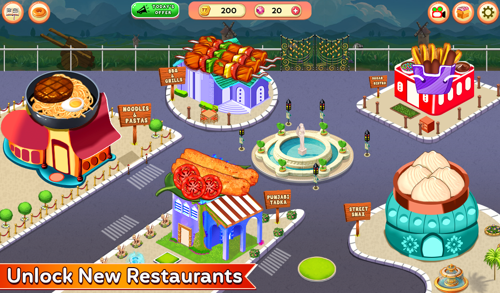 Cooking Corner - Chef Food Fever Cooking Games:Amazon.co.jp:Appstore ...