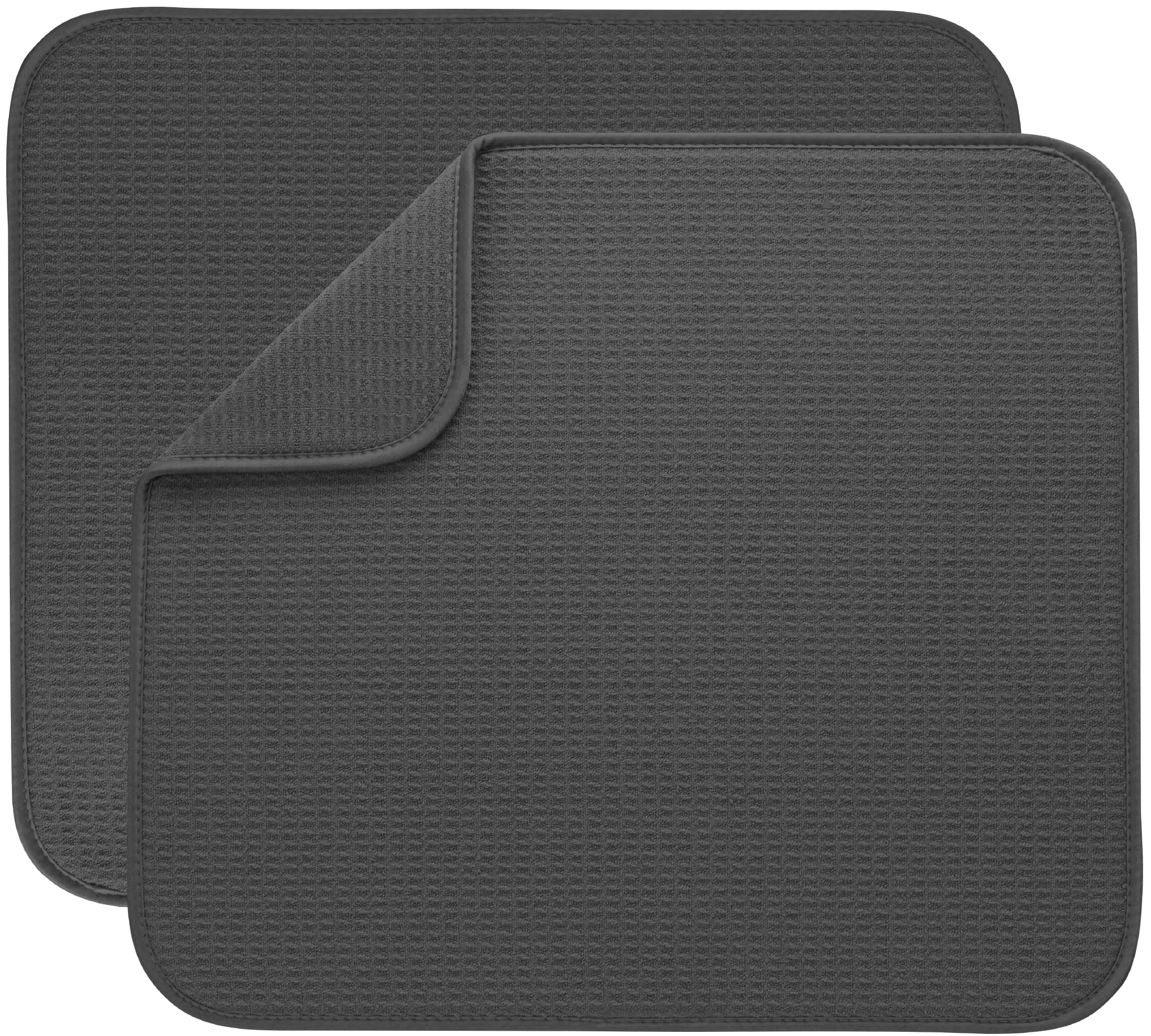 Amazon.com: S&T INC. Dish Drying Mat, Highly Absorbent Microfiber ...