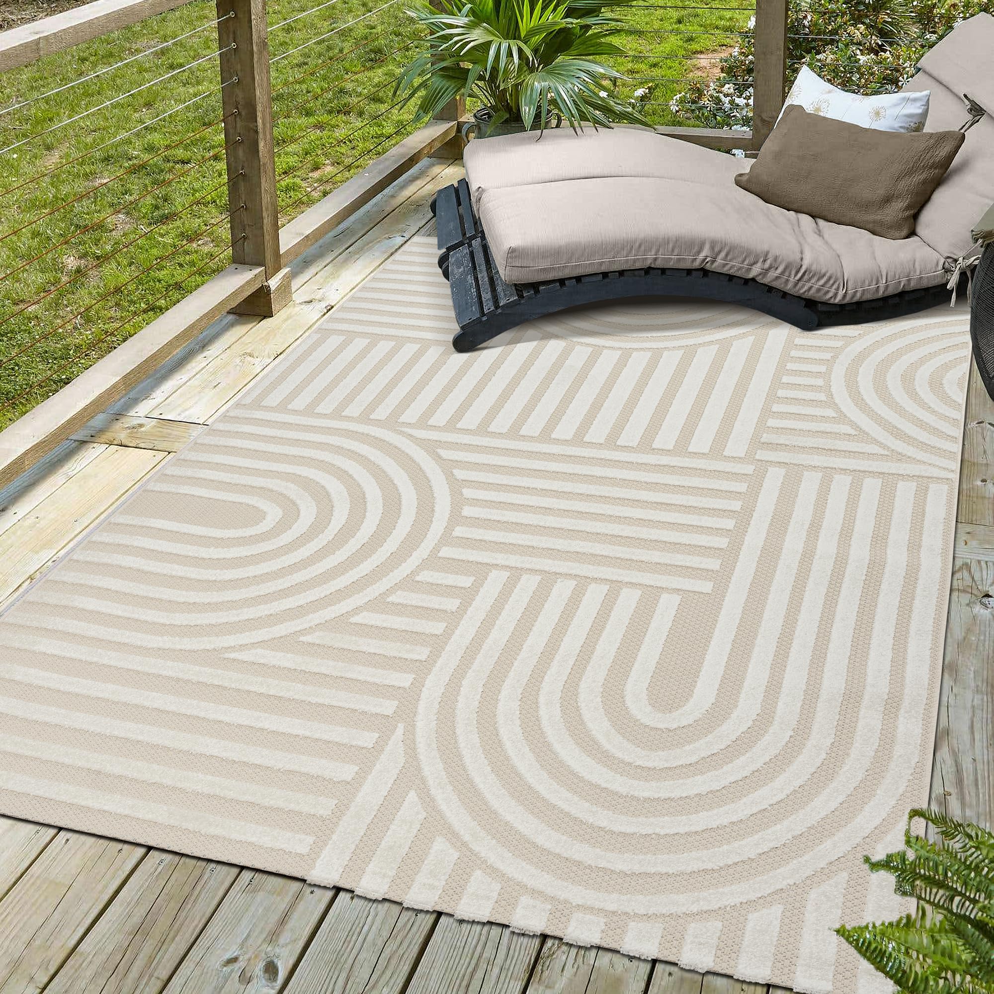 Amazon.de: SANAT Berlin Outdoor Teppich Wetterfest - Teppich für den ...