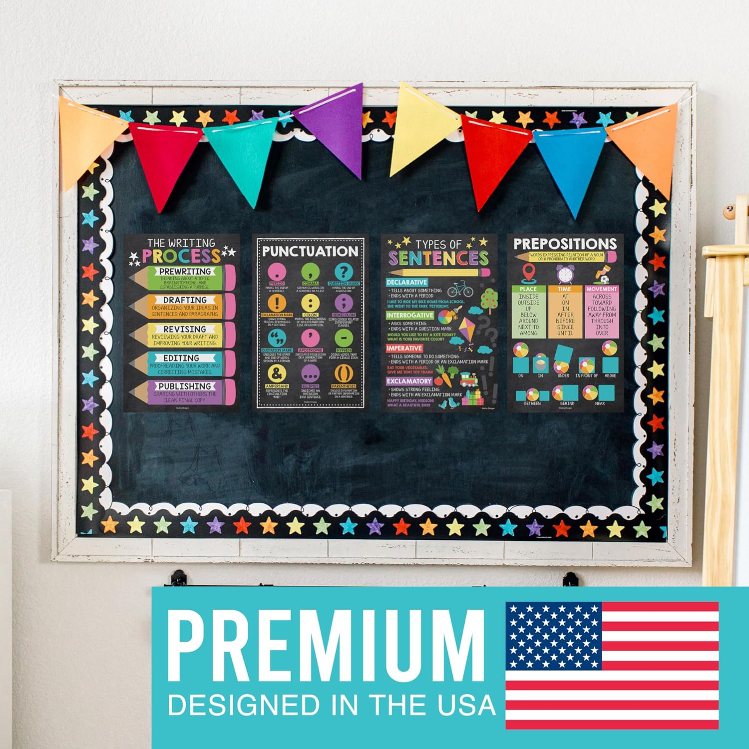 Educational Chalkboard Posters for Elementary Australia | Ubuy