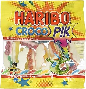 Haribo Croco Pik 120 g : Amazon.fr: Epicerie