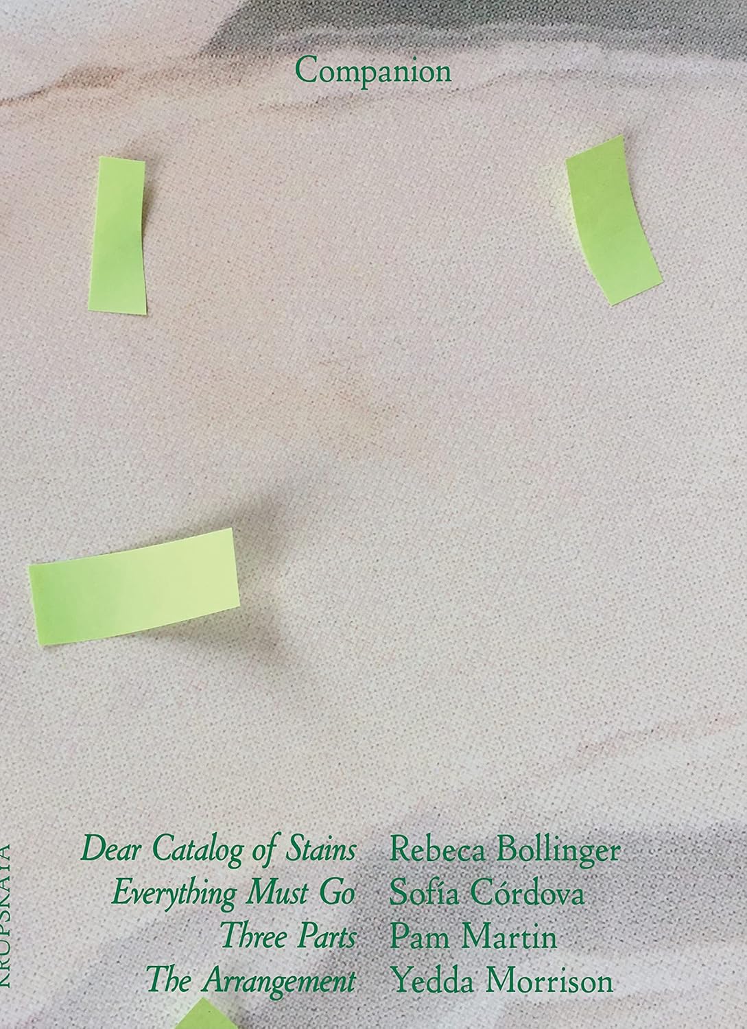 Companion: Córdova, Sofía, Bollinger, Rebeca, Martin, Pam, Morrison ...