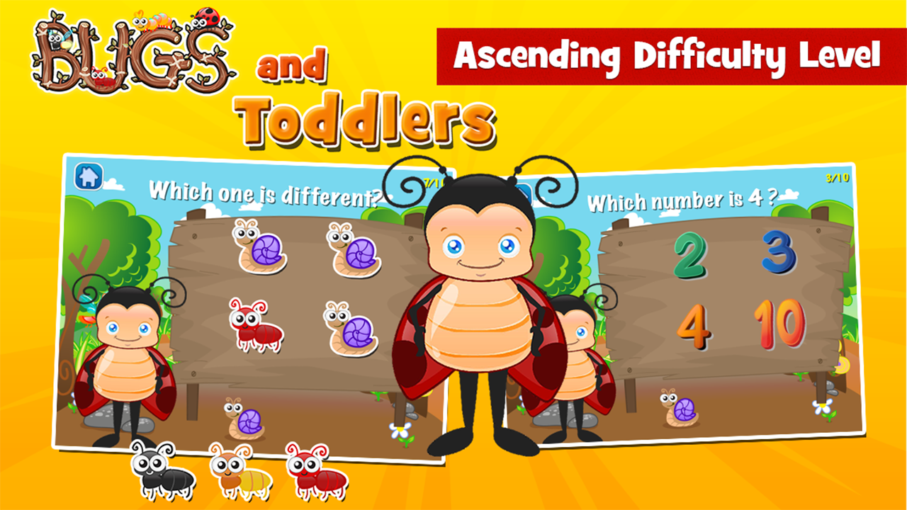 Bugs and Toddlers: Preschool Learning Games for Boys and Girls - App on ...