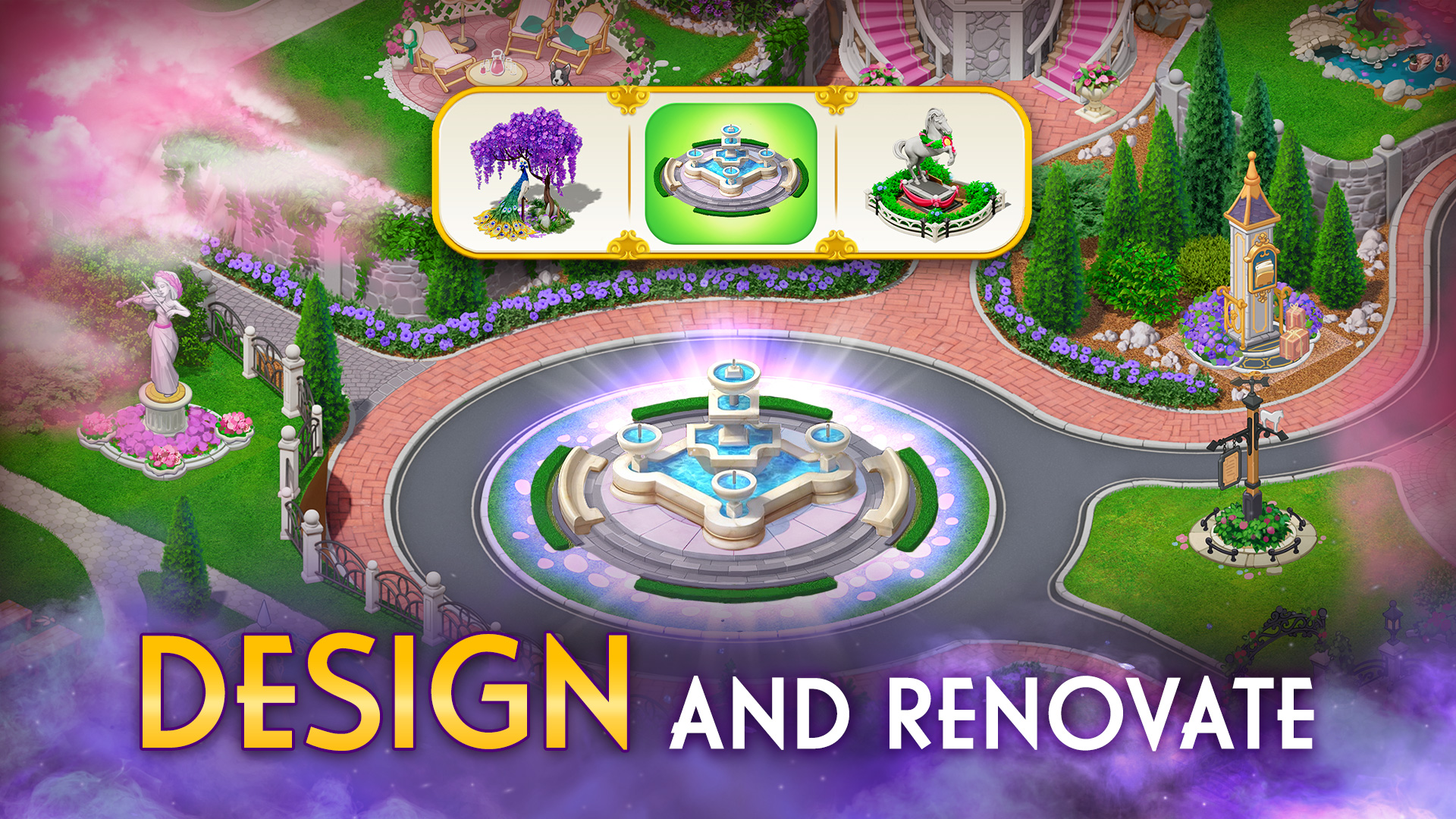 Twilight Land: Hidden Object & Match 3 Game. Seek and find hidden objects, solve tricky puzzles ...