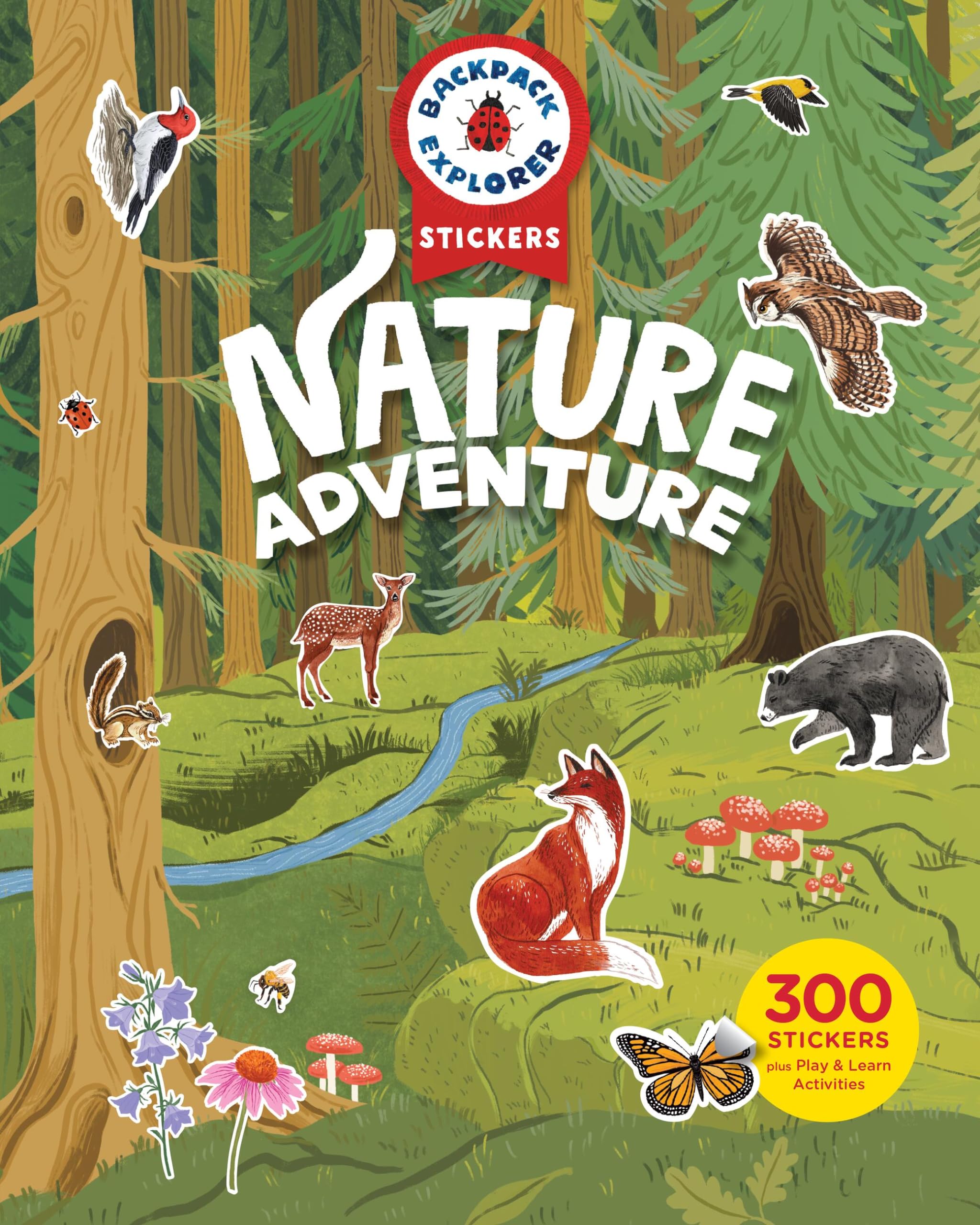 Backpack Explorer Stickers: Nature Adventure: 300 Stickers plus Play ...