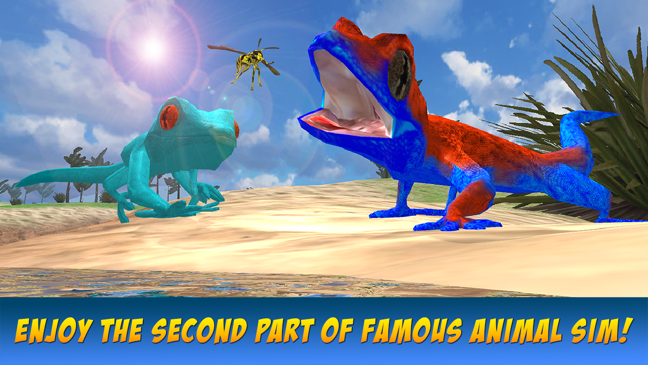 Aplicación Wild Lizard Simulator 3D: Animal Dash Predator Game | Exotic ...