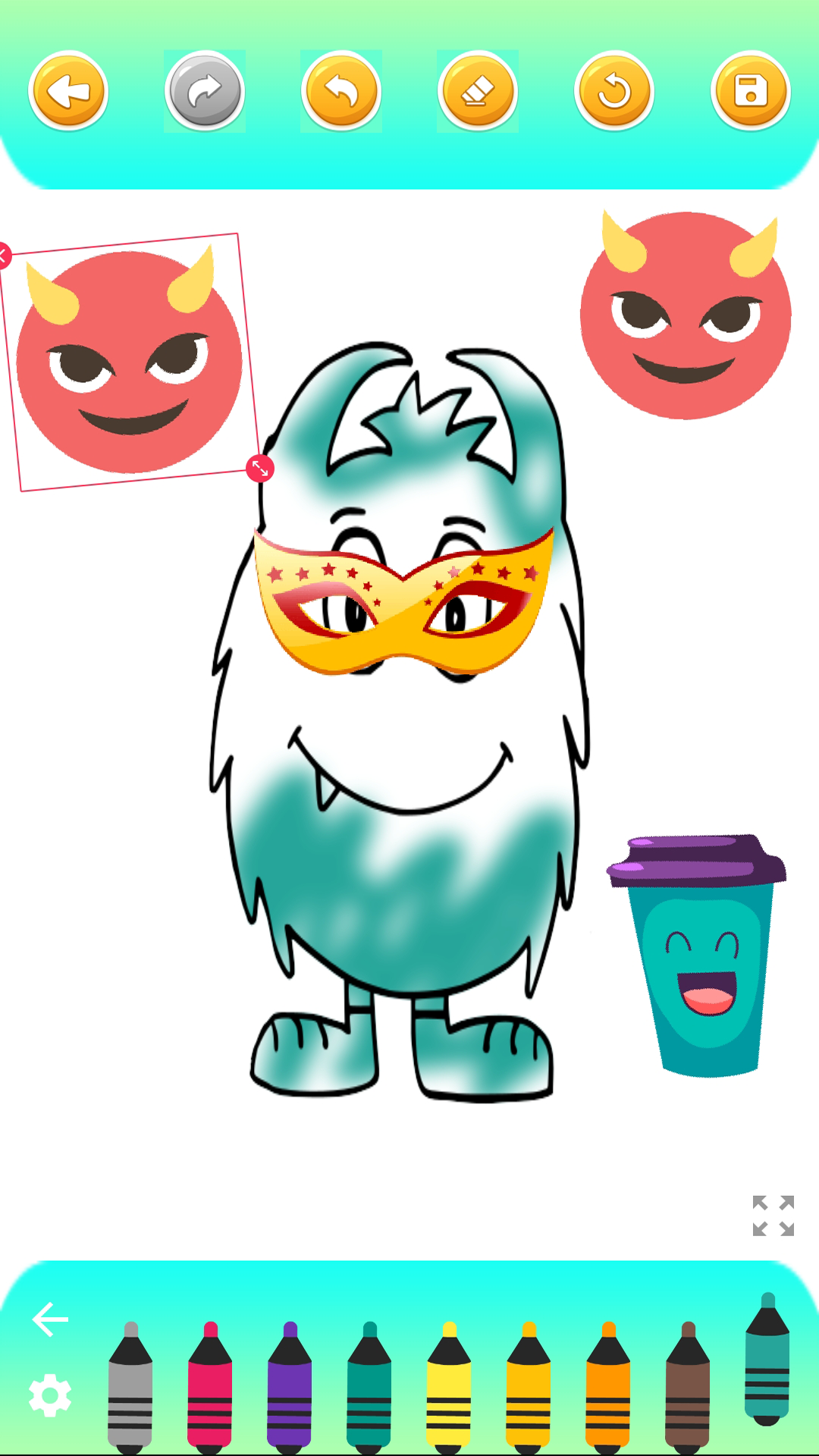 Monster Coloring Bok for kids - App on Amazon Appstore