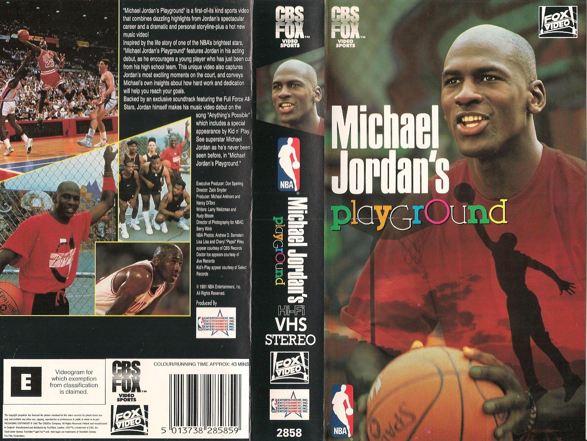 NBA Collection: Michael Jordan's Playground [VHS]: Buy Online in INDIA ...