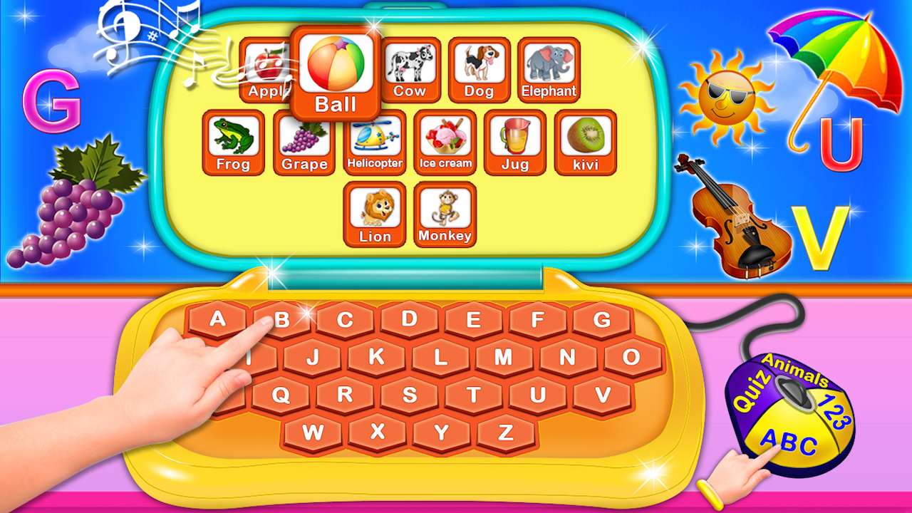 Kids Laptop - Alphabet, Numbers, Animals Educational 2 - App on Amazon ...