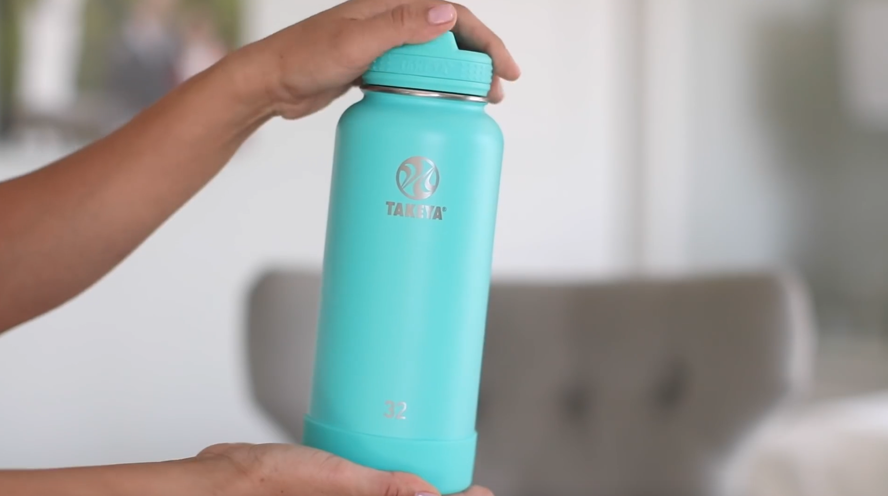 Watch REVIEW Takeya Actives Insulated Stainless Steel Water Bottle on ...
