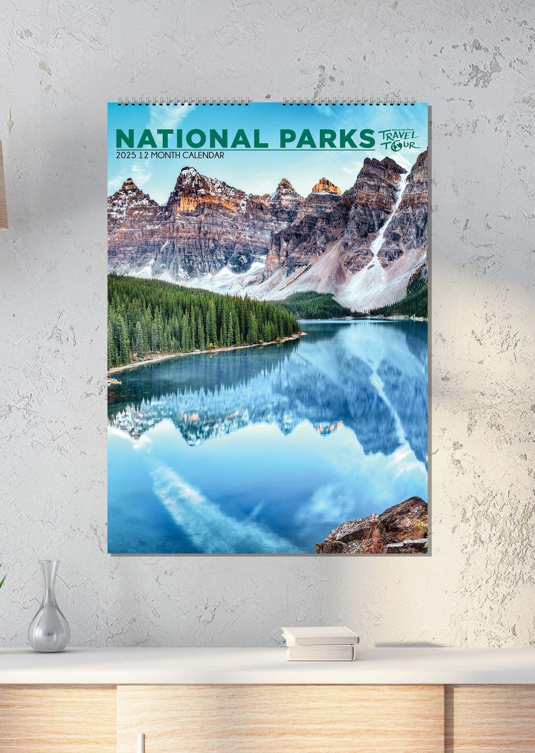 National Parks 2025 – A3 Size Wirobound Calendar – BigaMart