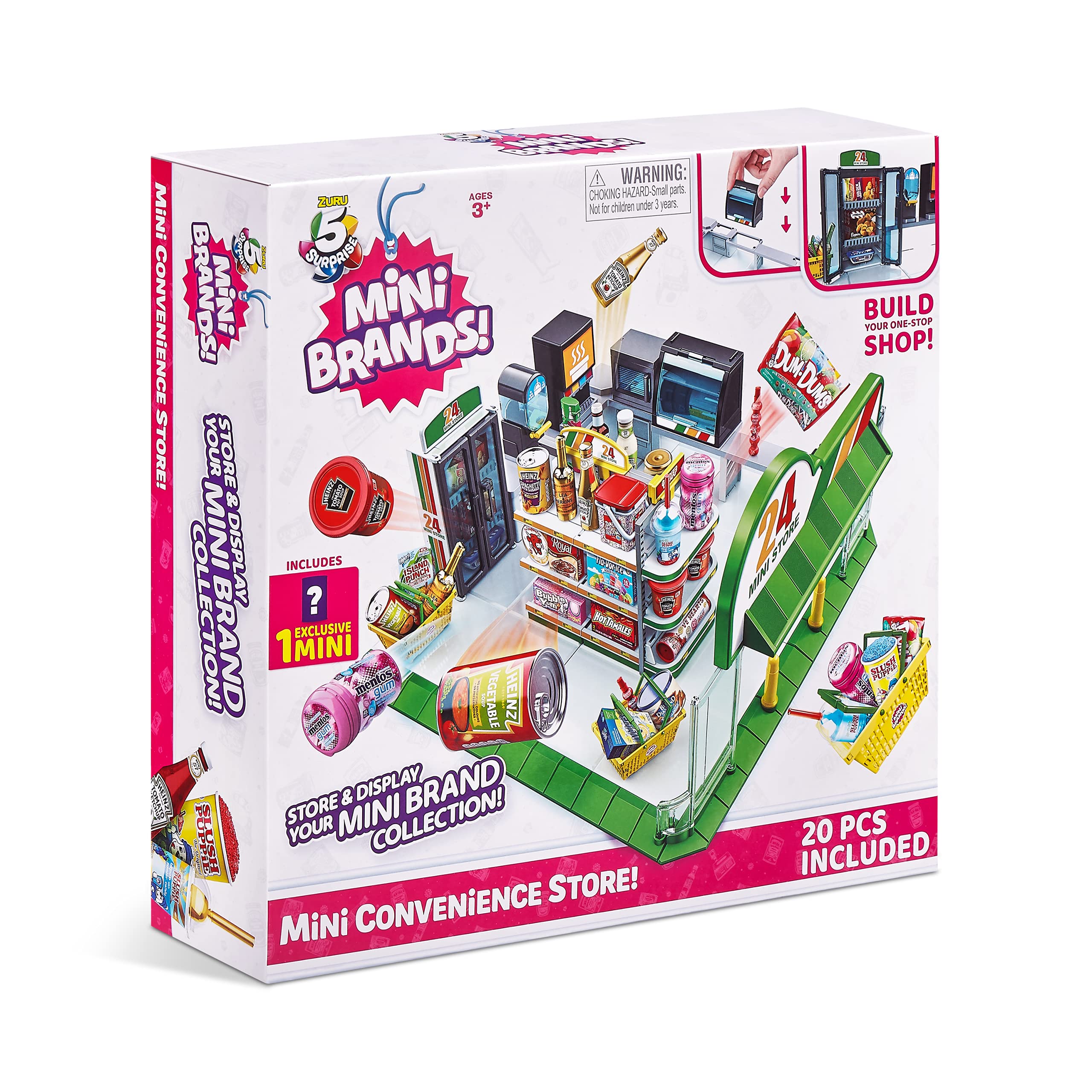 5 Surprise Mini Brands Mini Convenience Store Playset with 1 Exclusive ...