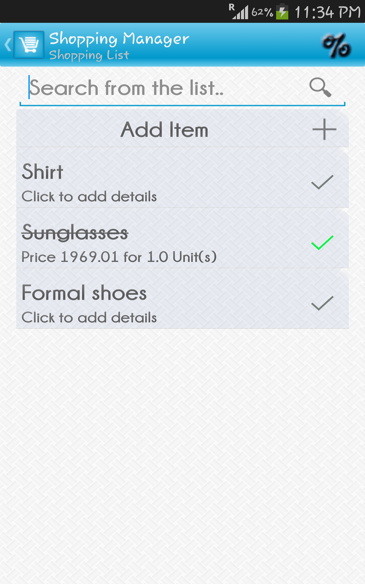 Shopping List Manager - App on Amazon Appstore