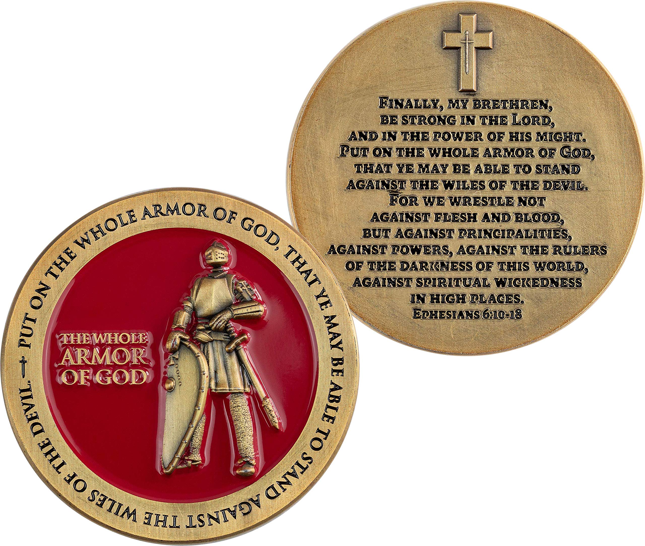 Buy Armor of God, Christian Challenge Coin for Bible Study, Youth ...