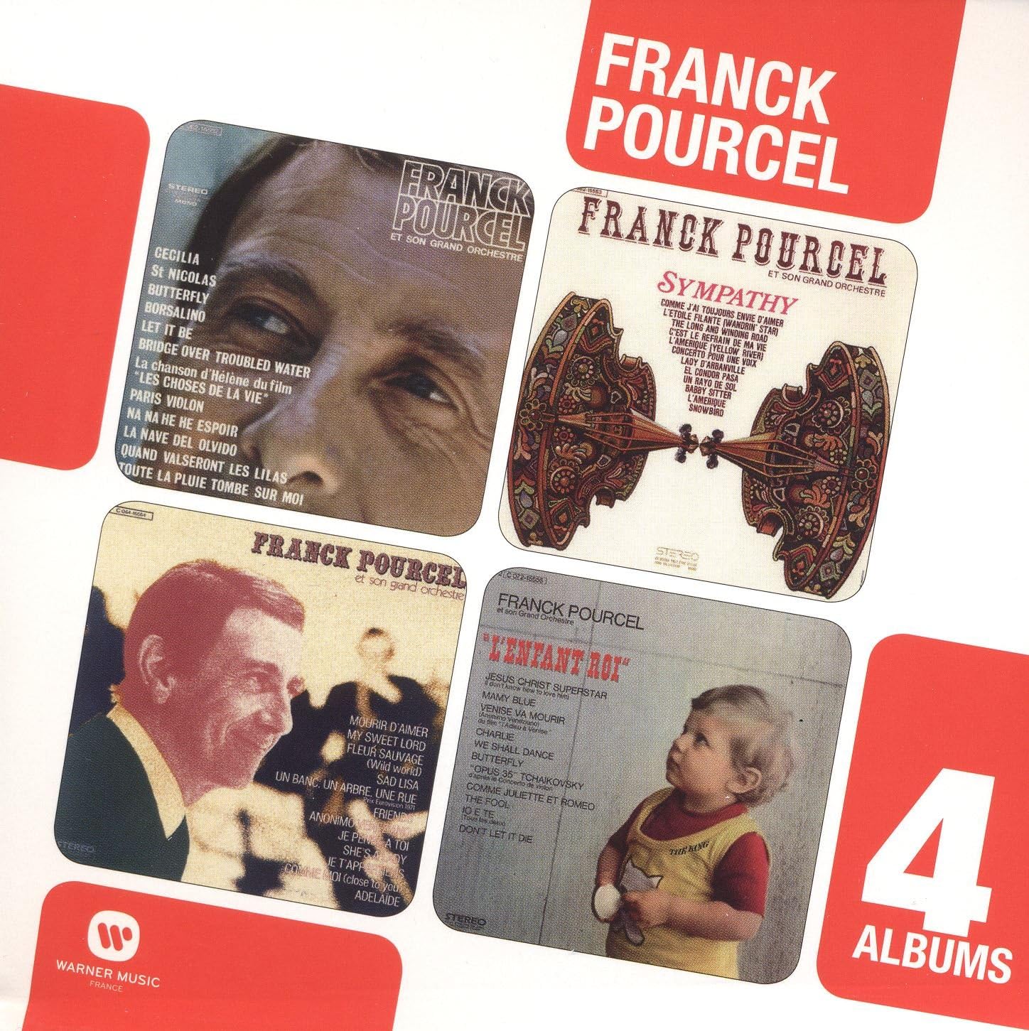 Franck Pourcel - Coffret 4 CD Amour, Danse Et V | Amazon.com.br