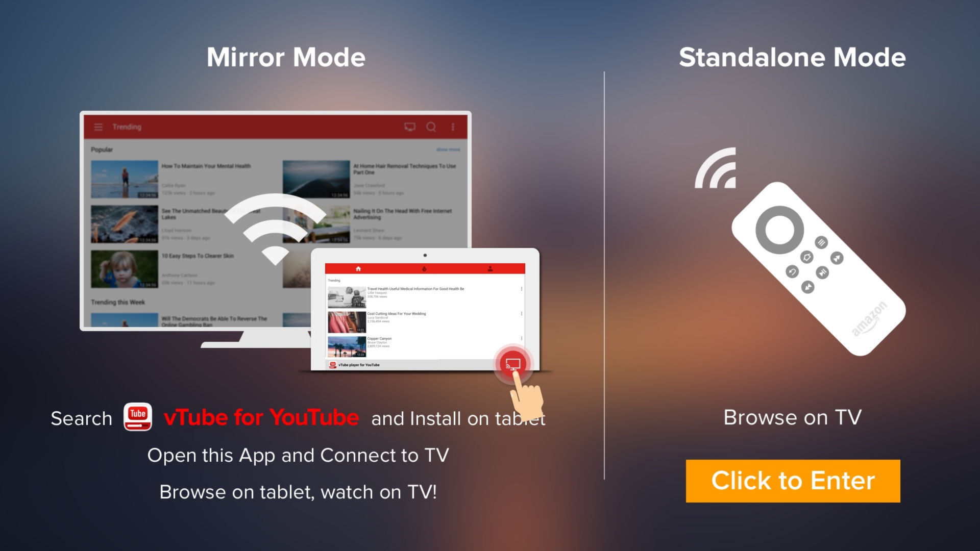 vTube for YouTube [FREE] - App on Amazon Appstore