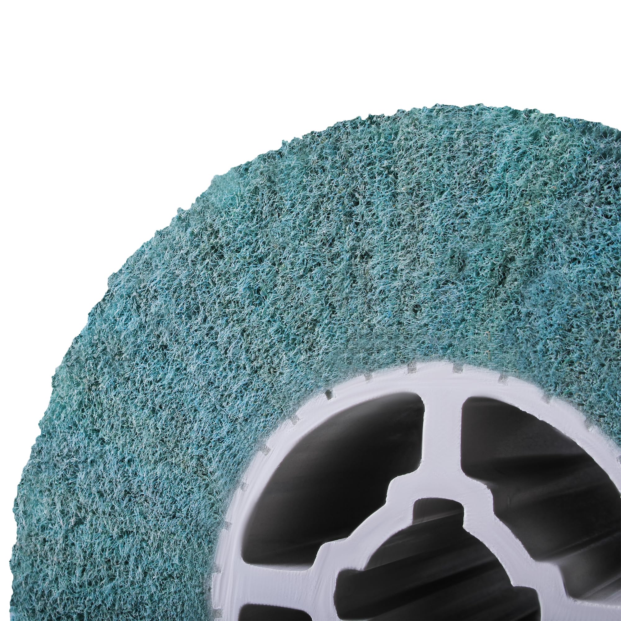 Snapklik.com : Burnishing Wheel 320Grit 120x100x19mm Abrasive Flap Wire ...