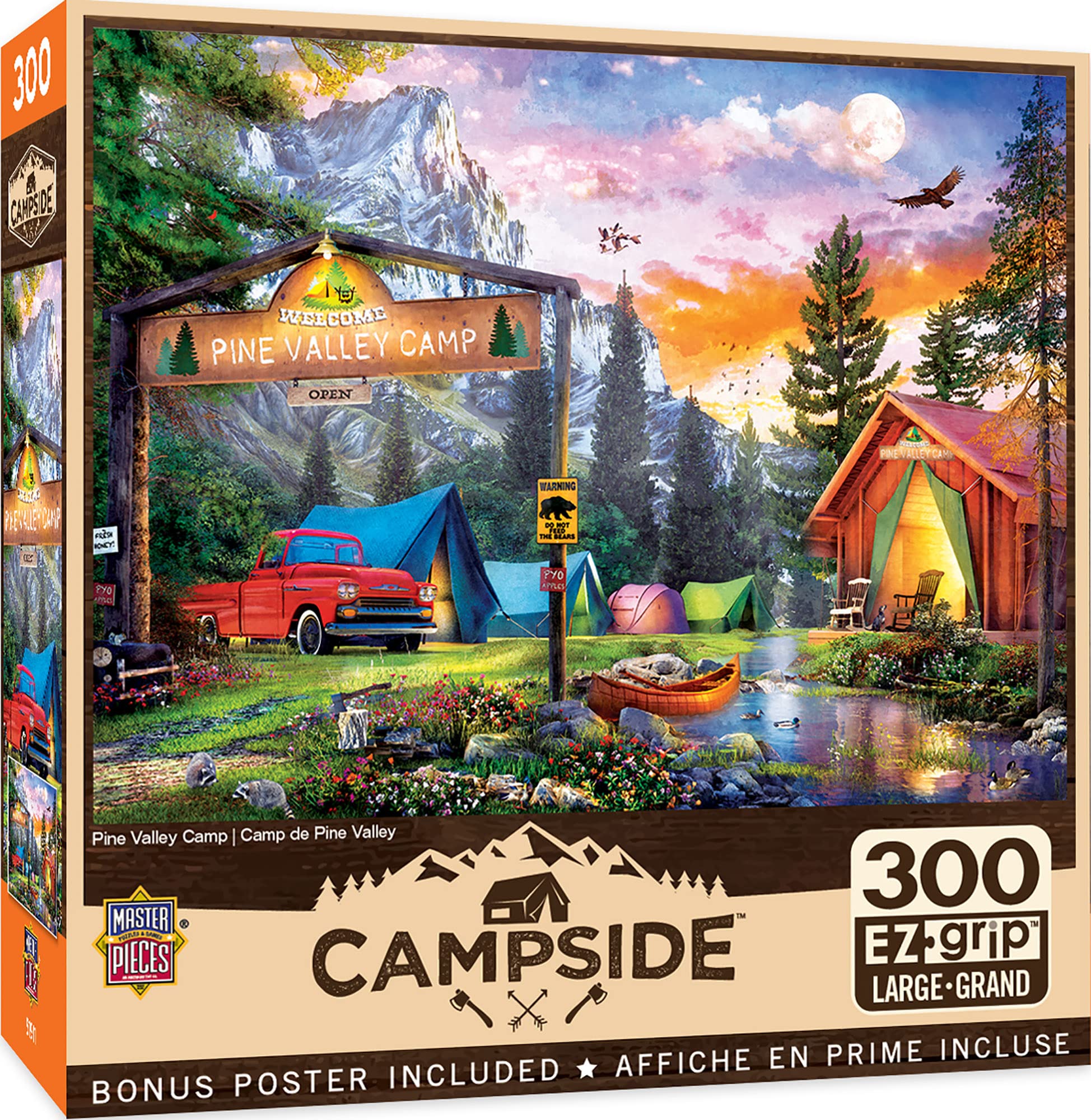 Snapklik.com : MasterPieces 300 Piece EZ Grip Jigsaw Puzzle