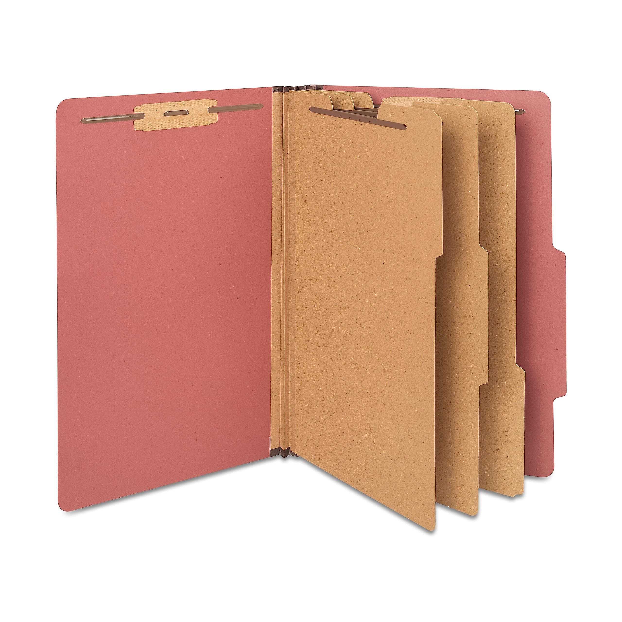 Amazon.com : Staples Pressboard Classification Folder, 3-Dividers, 3.5 ...