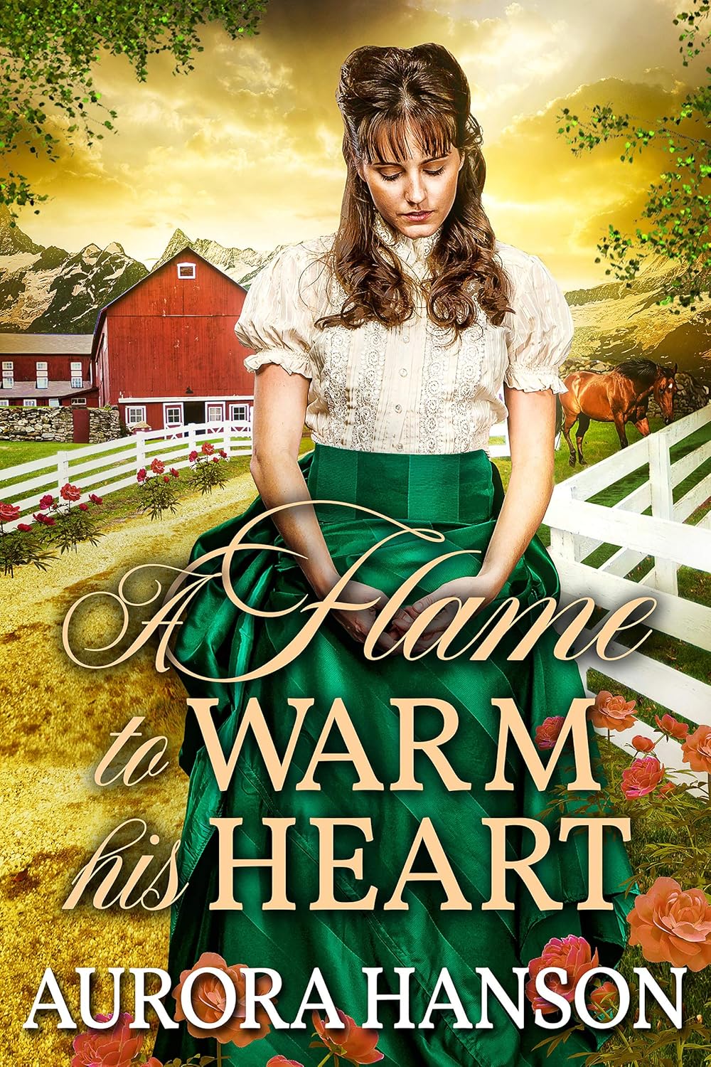 A Flame to Warm his Heart: A Historical Western Romance Book (Brides of the Untamed Frontier ...