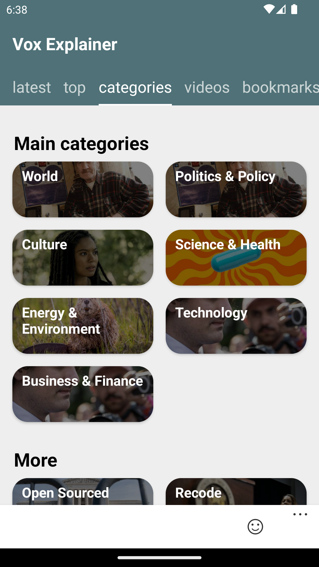 Vox Explainer:www.amazon.com:Appstore for Android