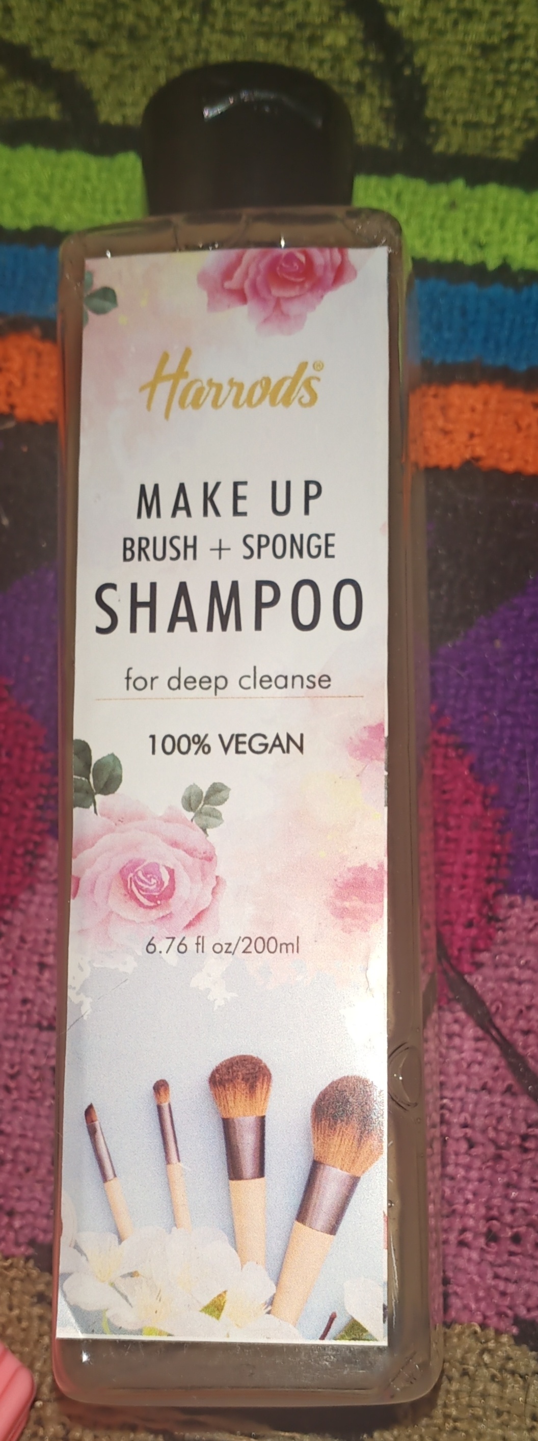 Harrods Professional Makeup Brush Cleaner 200Ml |Deep Clean Shampoo for ...