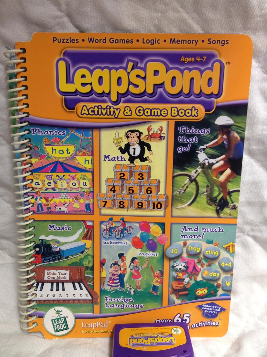 Leap's Pond Activity & Game Book (Ages 4-7): Unknown: Amazon.com: Books