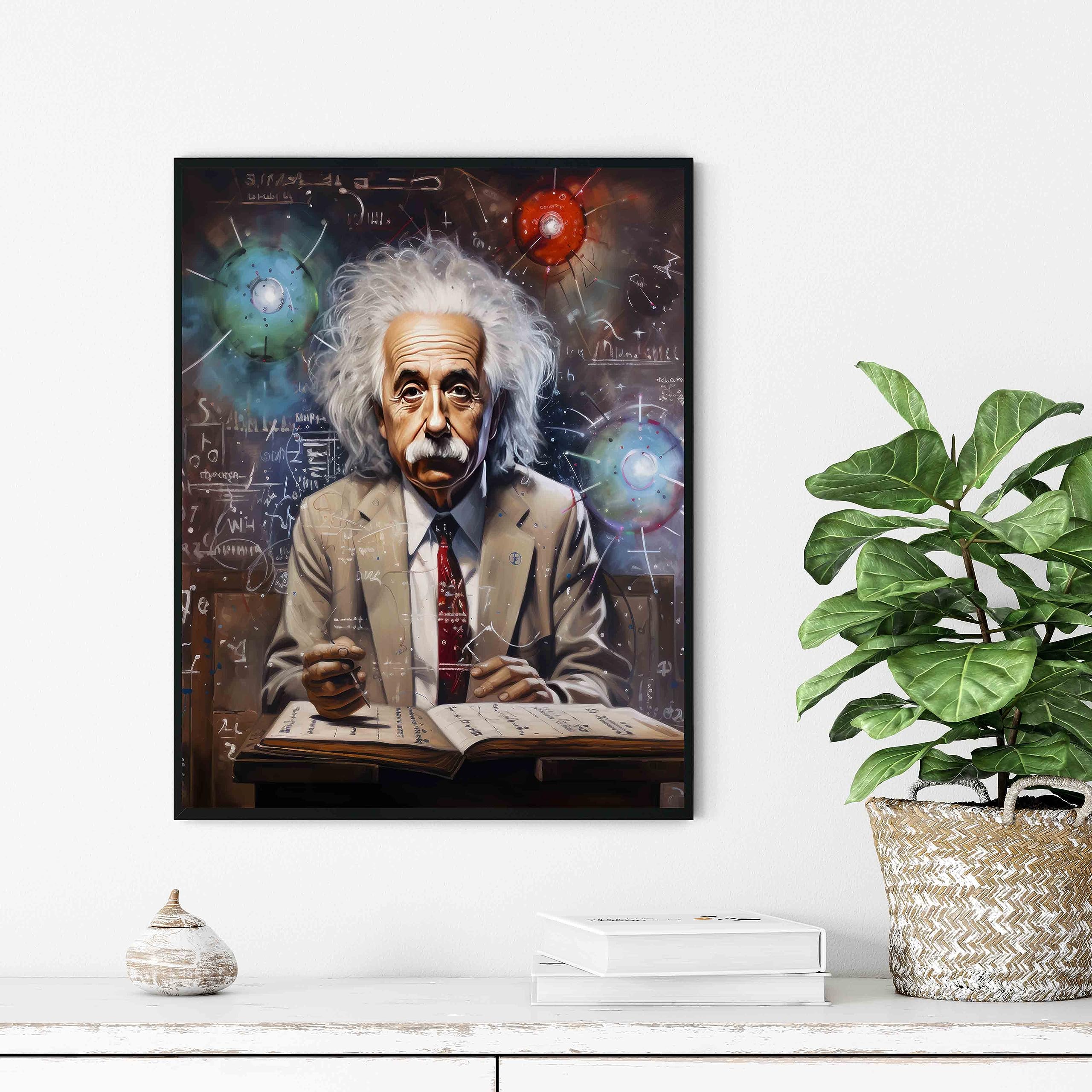 Albert Einstein Wife In Color