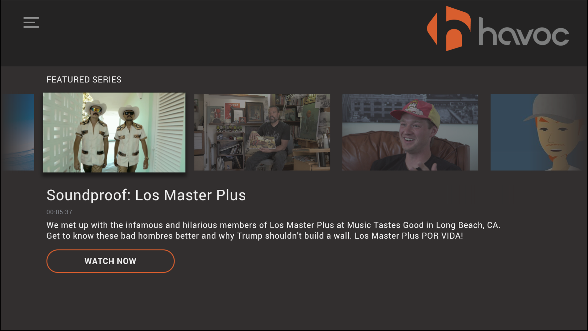 Havoc TV - Aplicativo na Amazon Appstore
