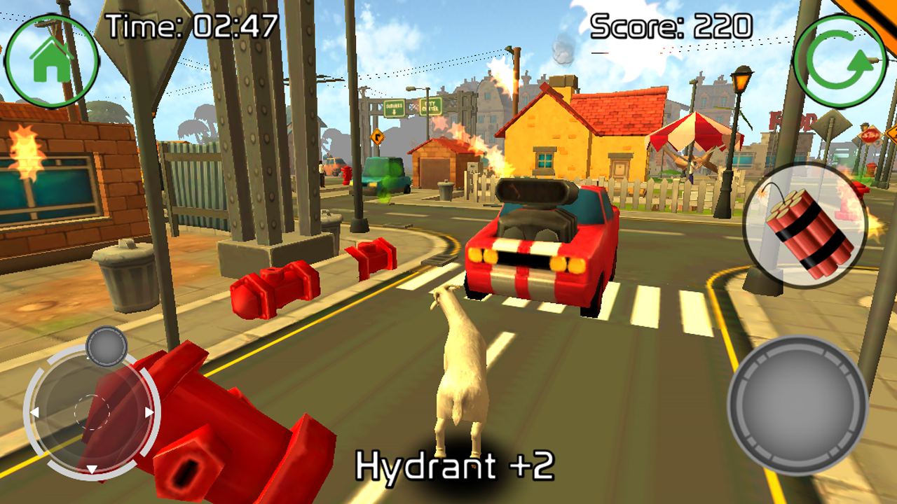 Goat Gone Wild Simulator 2: Boom Goes the Dynamite - App on Amazon Appstore
