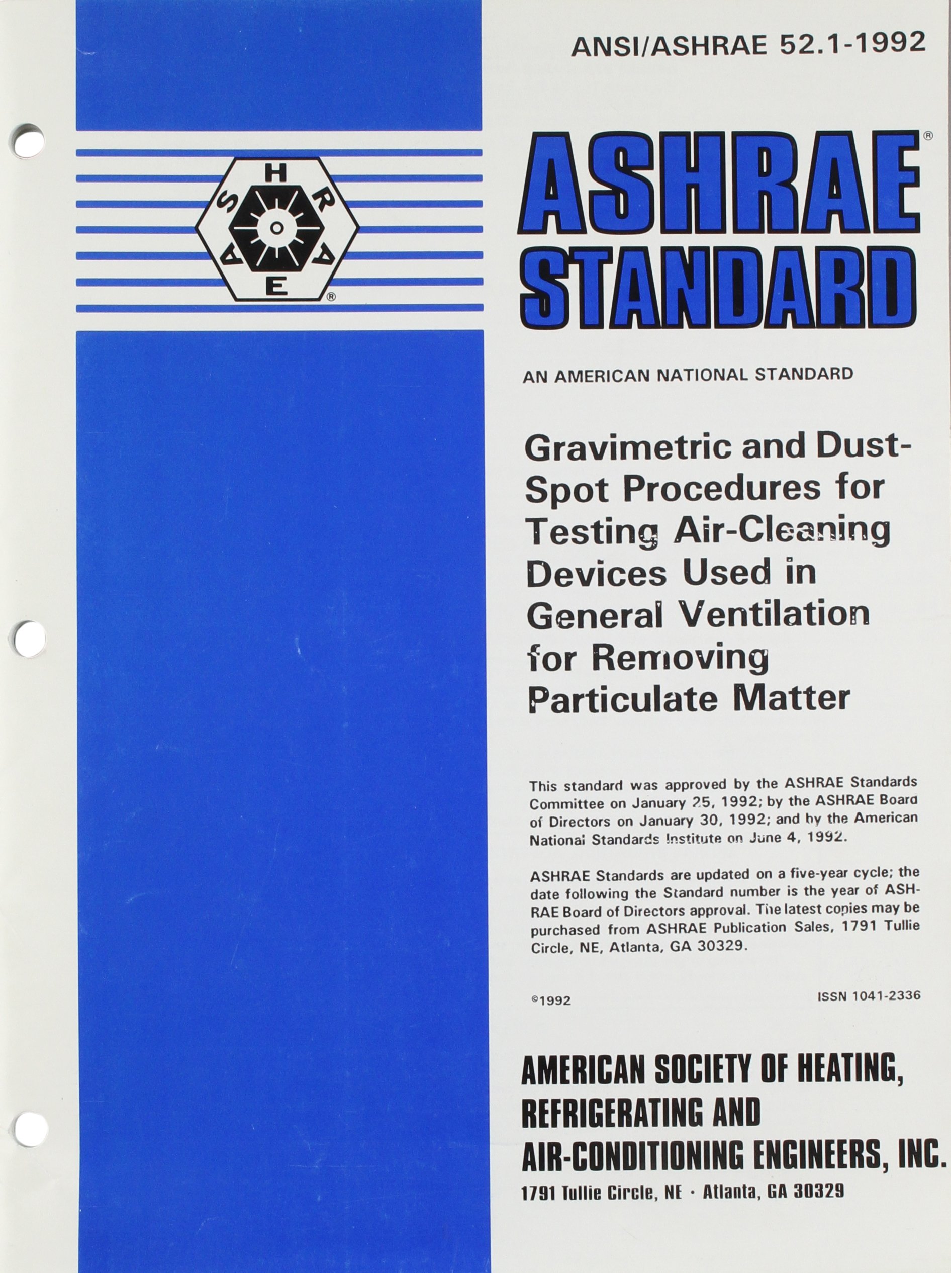 Buy Gravimetric and Dust Spot Procedures for Testing Air Cleaning ...