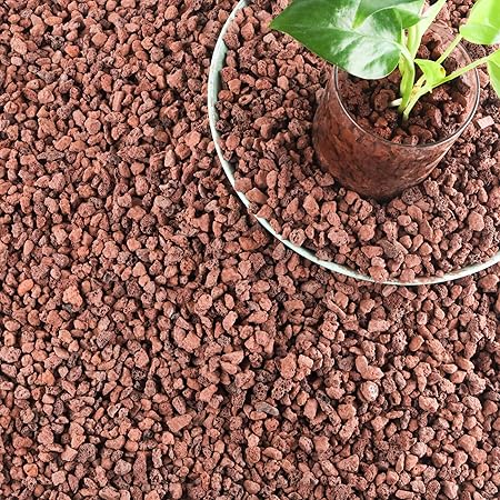 Amazon.com : 18LB Red Lava Rocks for Plants, Volcanic Rock ...