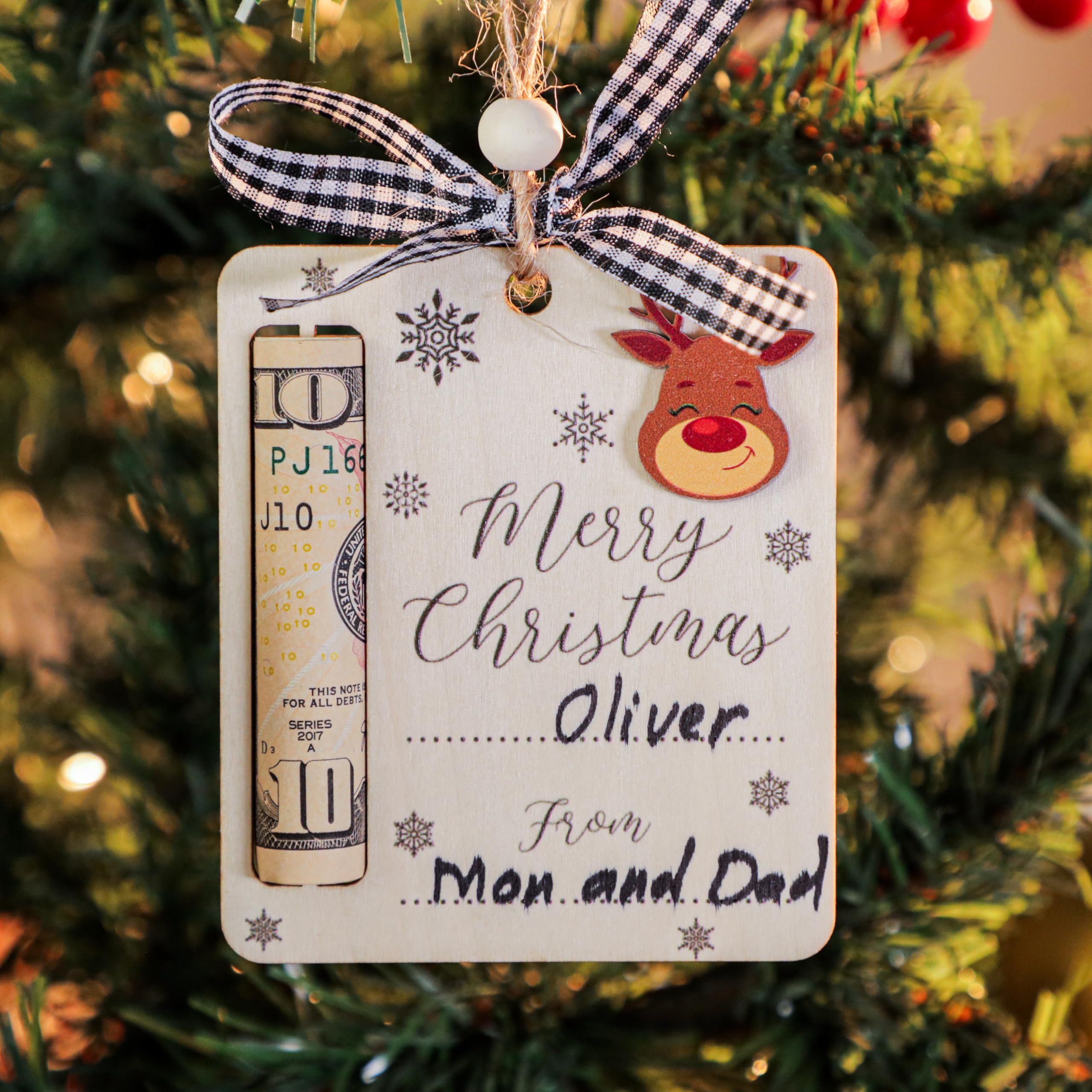 Amazon.com: Christmas Money Holder for Cash Gift 2024, Christmas Money ...