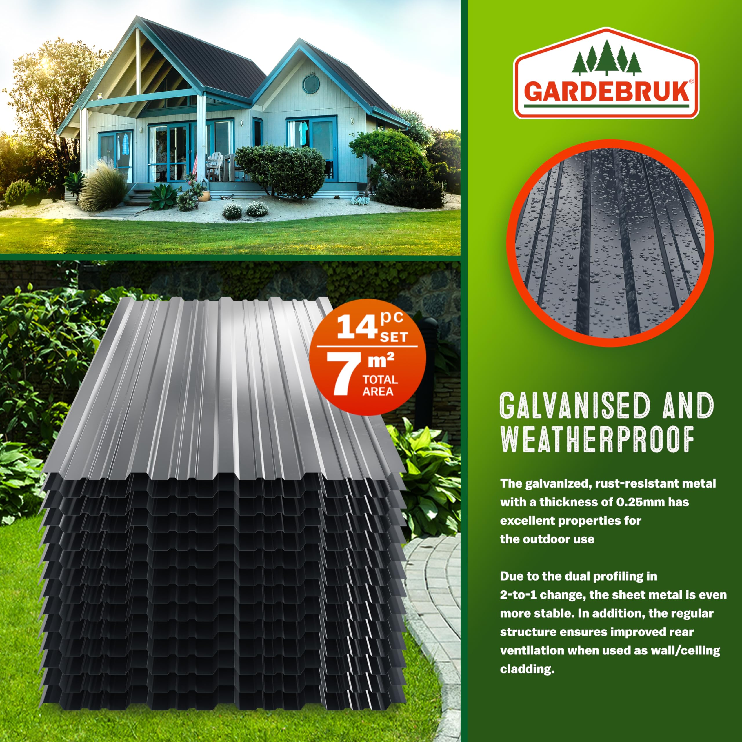 Galvanized Corrugated Roof Panels Roofing Sheets Island Roofing