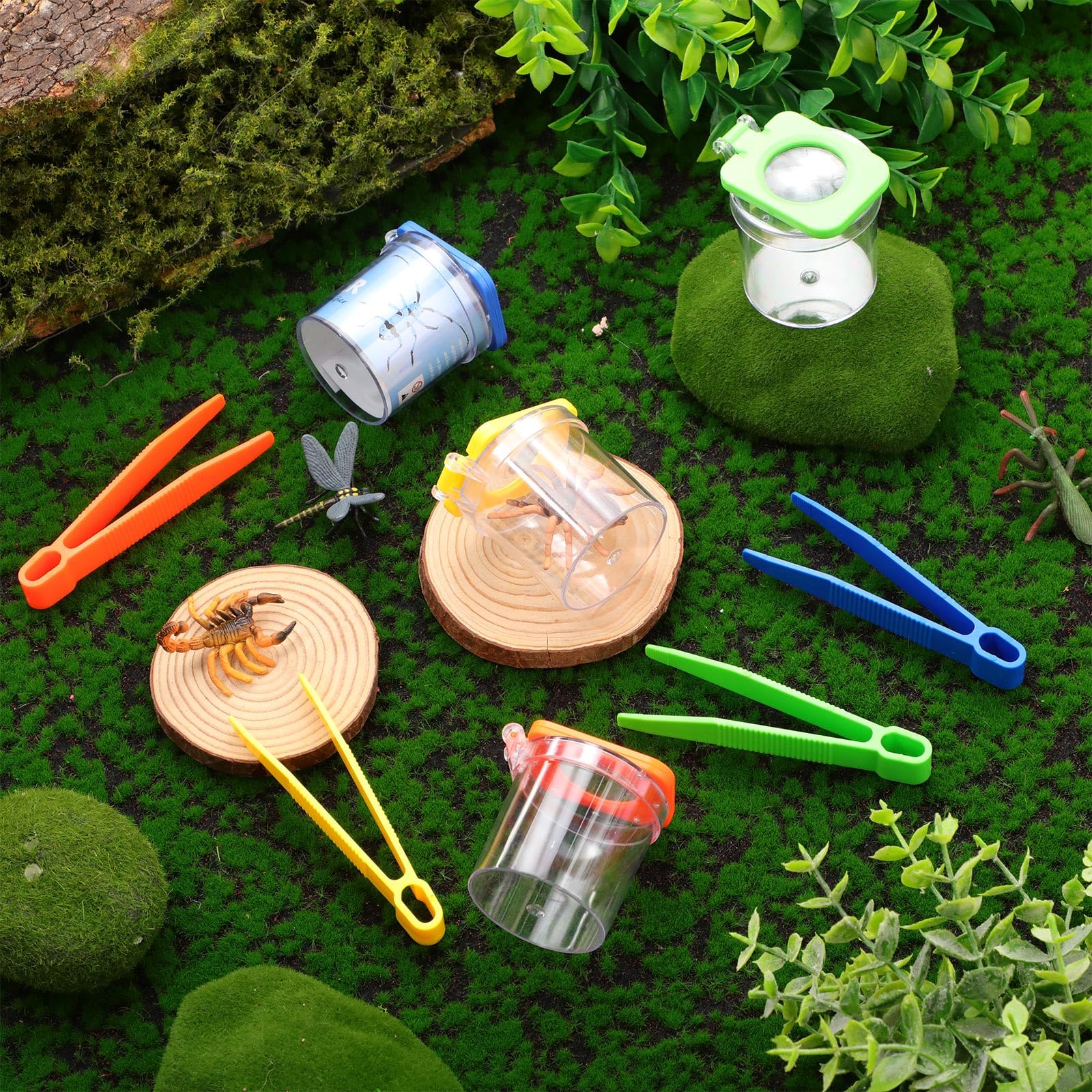 Snapklik.com : Halloscume 24 Pack Insect Bug Viewer Kit For Kids