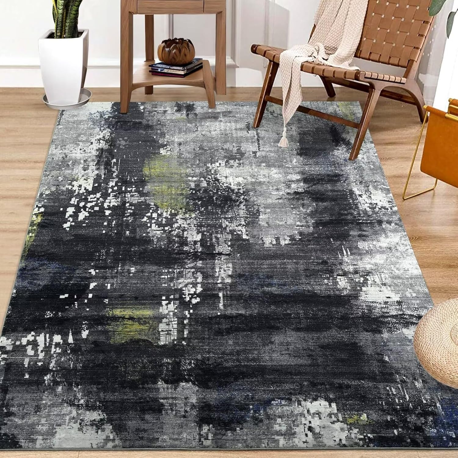 Amazon.com: Memoryfield Abstract Rug 8x10 Area Rugs for Living Room ...
